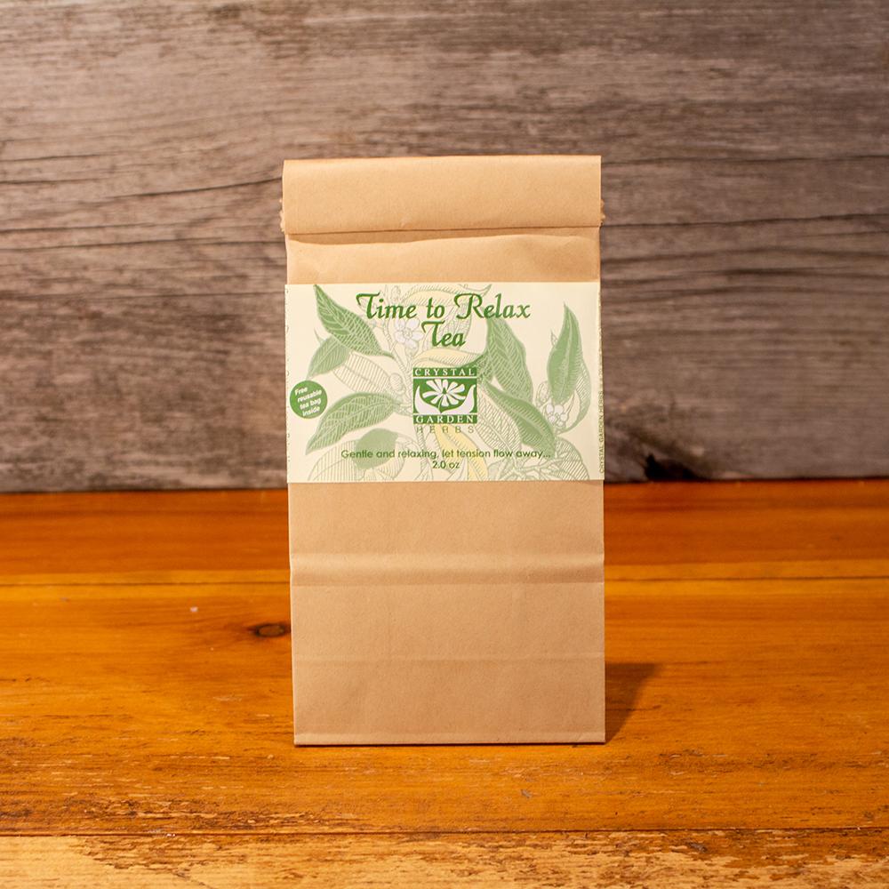 Time to Relax Tea – Crystal Garden Herbs